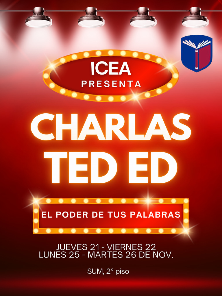 Charlas Ted Ed 2024_icea | PDF