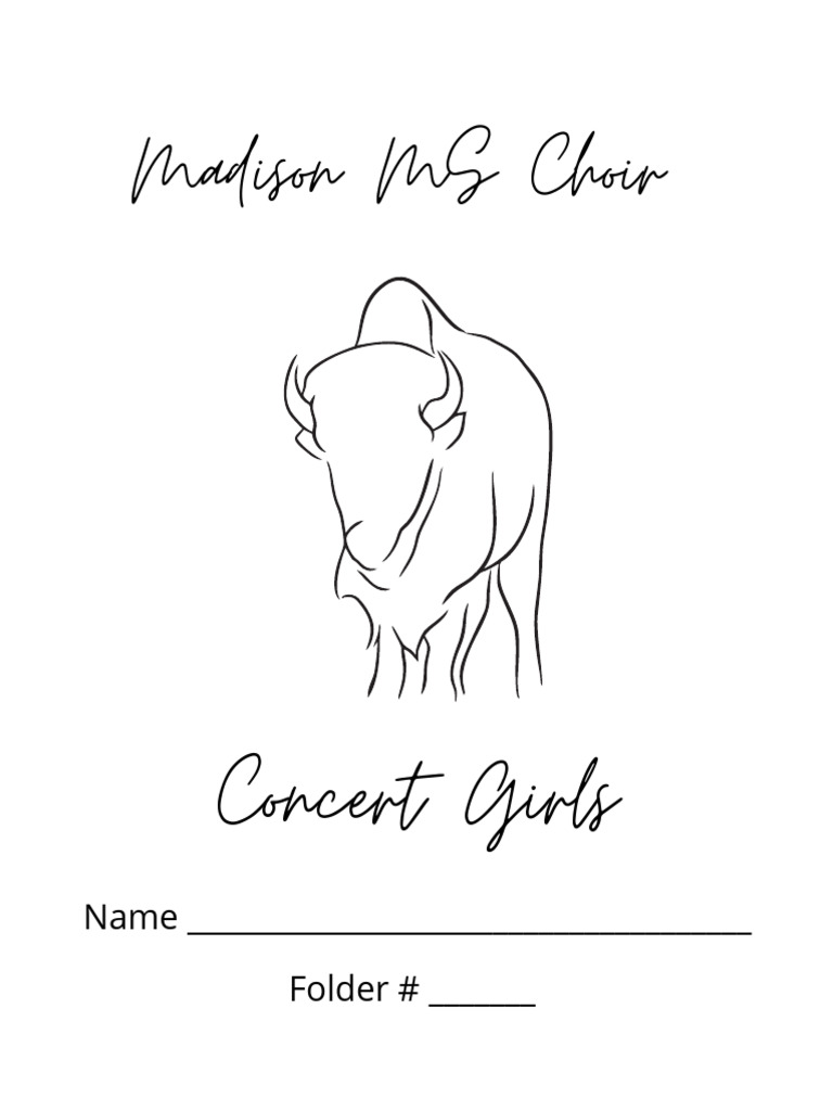 Advanced Choir Binder Covers | PDF