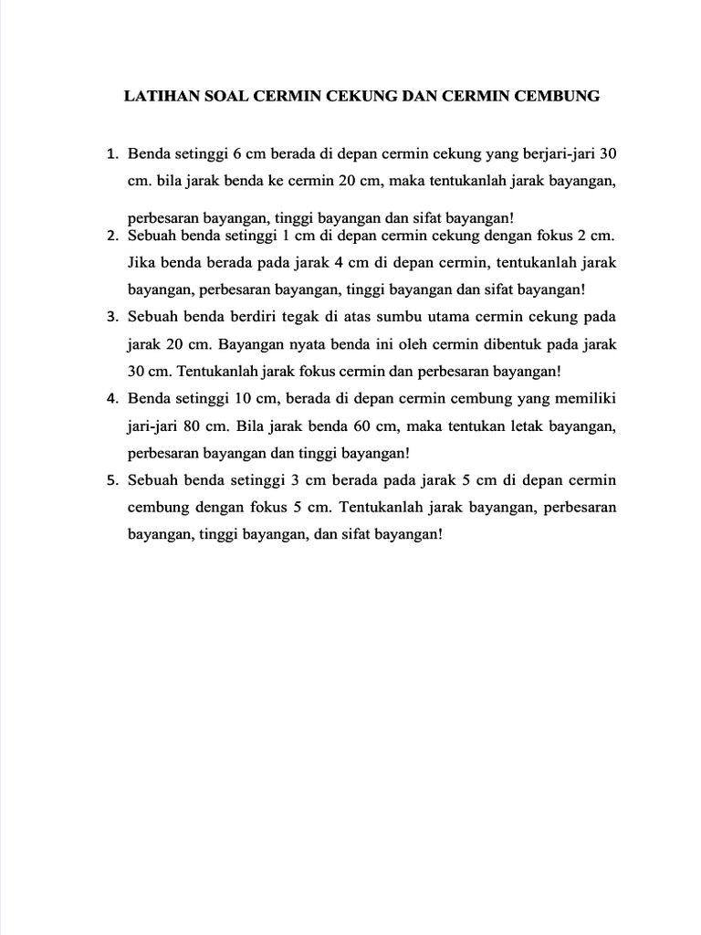 pdf-soal-cermin-cembung-dan-cekung_compress | PDF