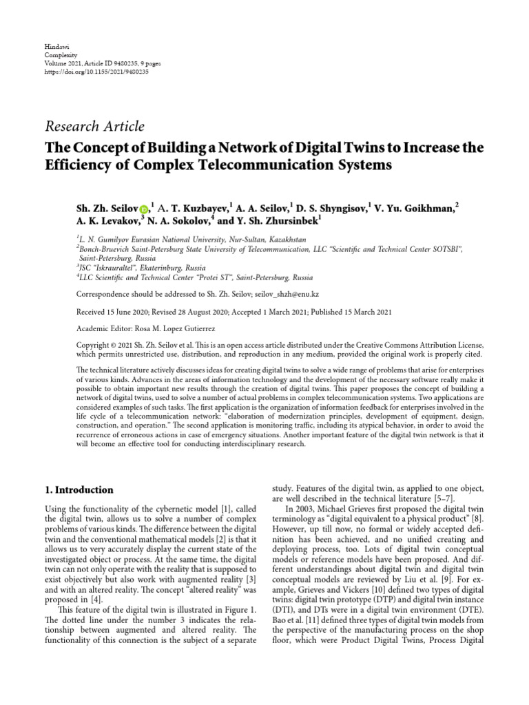 The_Concept_of_Building_a_Network_of_Digital_Twins | PDF | Conceptual ...