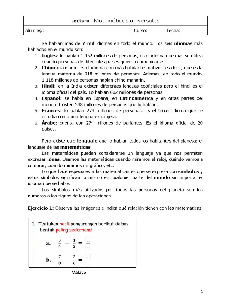 1 Matematicas Universales 2eso Documentos de Google | PDF | Lingüística | Matemáticas