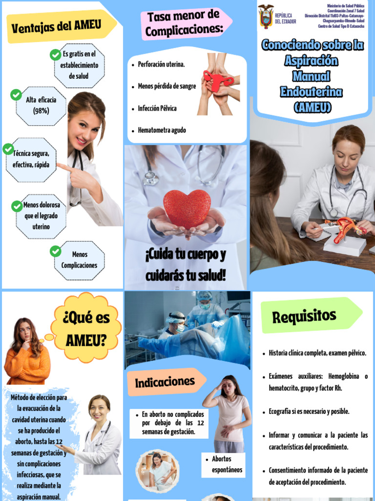 Características Sobre La AMEU | PDF | Aborto | El embarazo