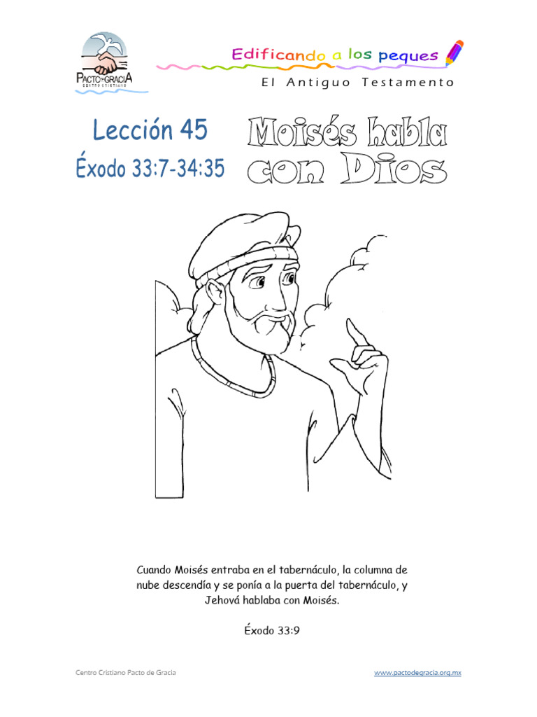Moisés y su diálogo con Dios | PDF | Moisés | Dios