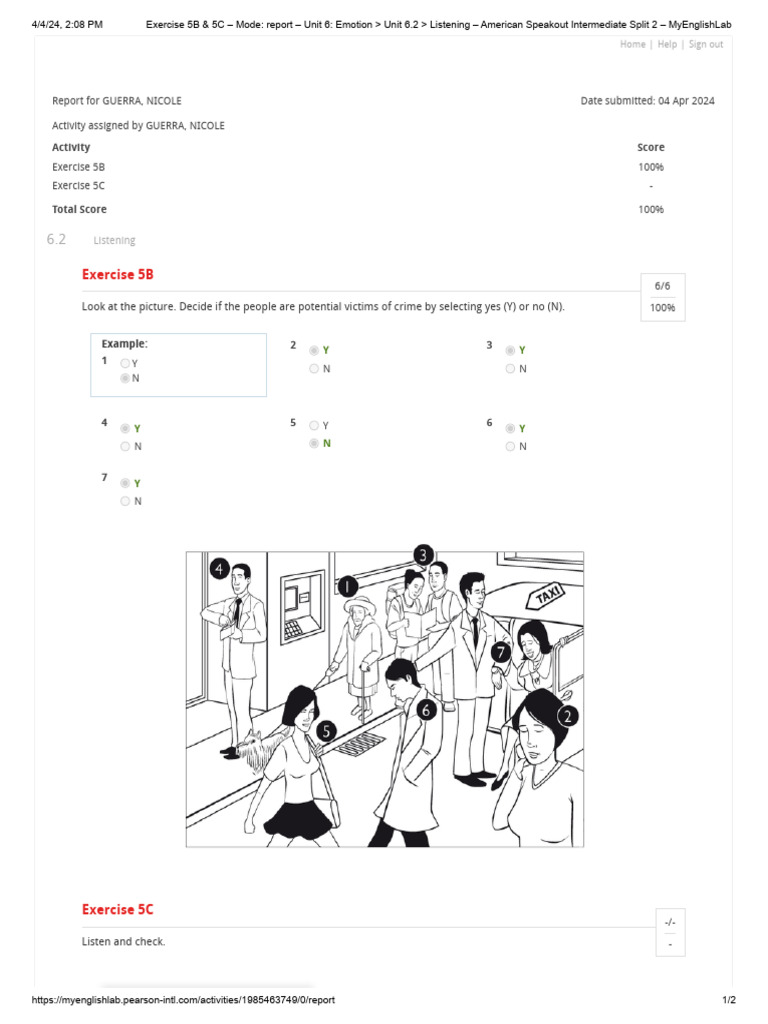 Exercise 5B & 5C - Mode - Report - Unit 6 - Emotion - Unit 6.2 ...