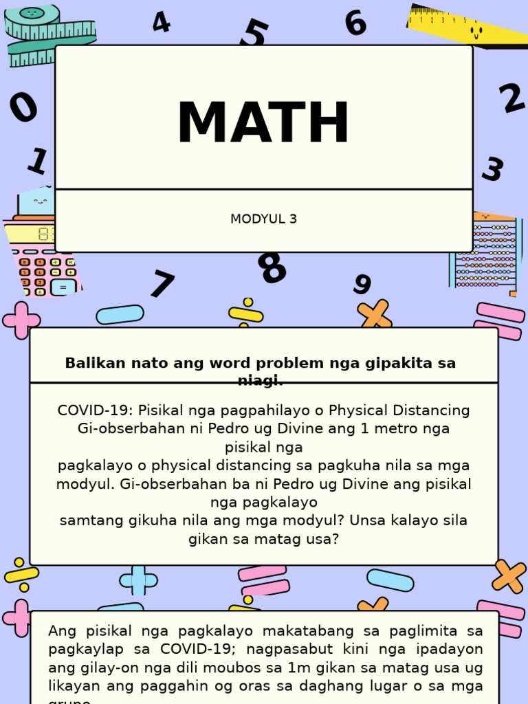 MATH-modyul 5 | PDF