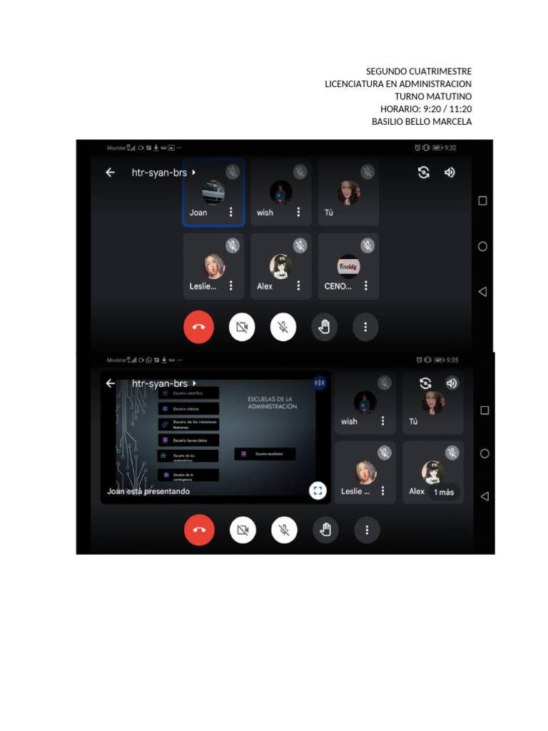 Evidencia Admon 2 Cuatri | PDF