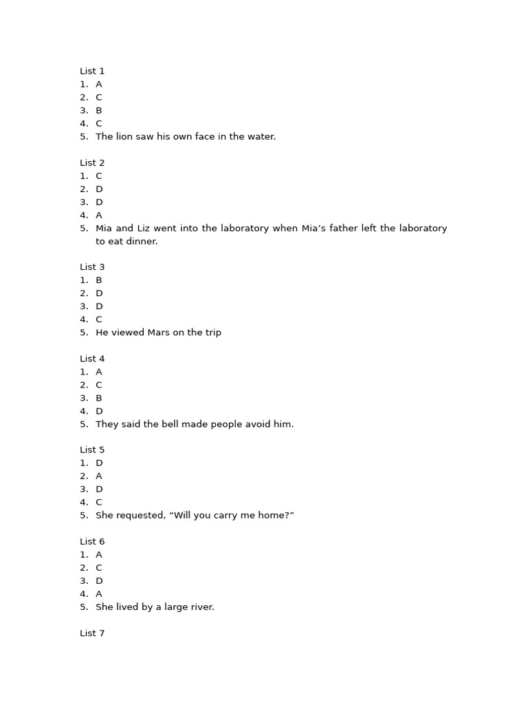 Footprint Practice Answers | PDF