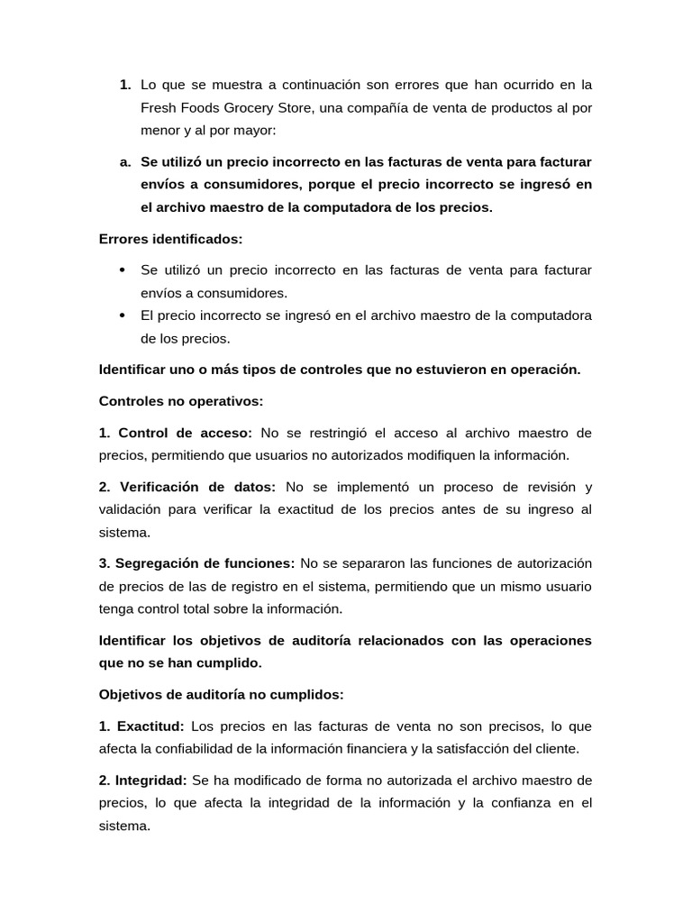 Auditoria Finaciera Andy Almendarez | PDF | Cuentas por pagar | Auditoría