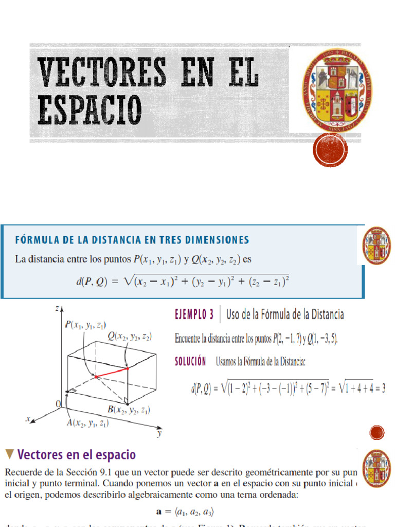 Vectores en El Espacio | PDF