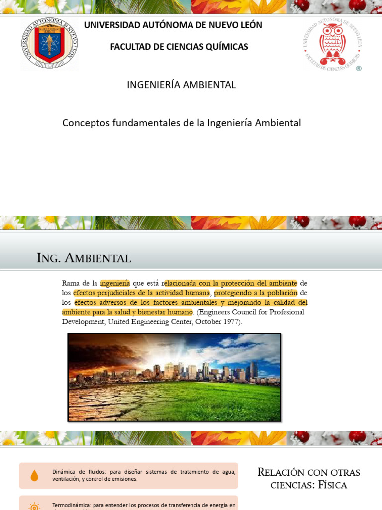 Int Ing Amb | PDF | Sustentabilidad | Contaminación