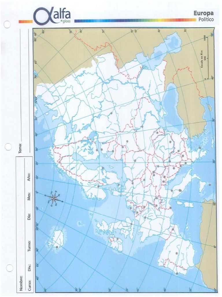 Mapa Europa Político | PDF