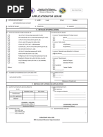 CS Form No. 6 Revised 2020 Application For Leave Fillable Final2021 ...