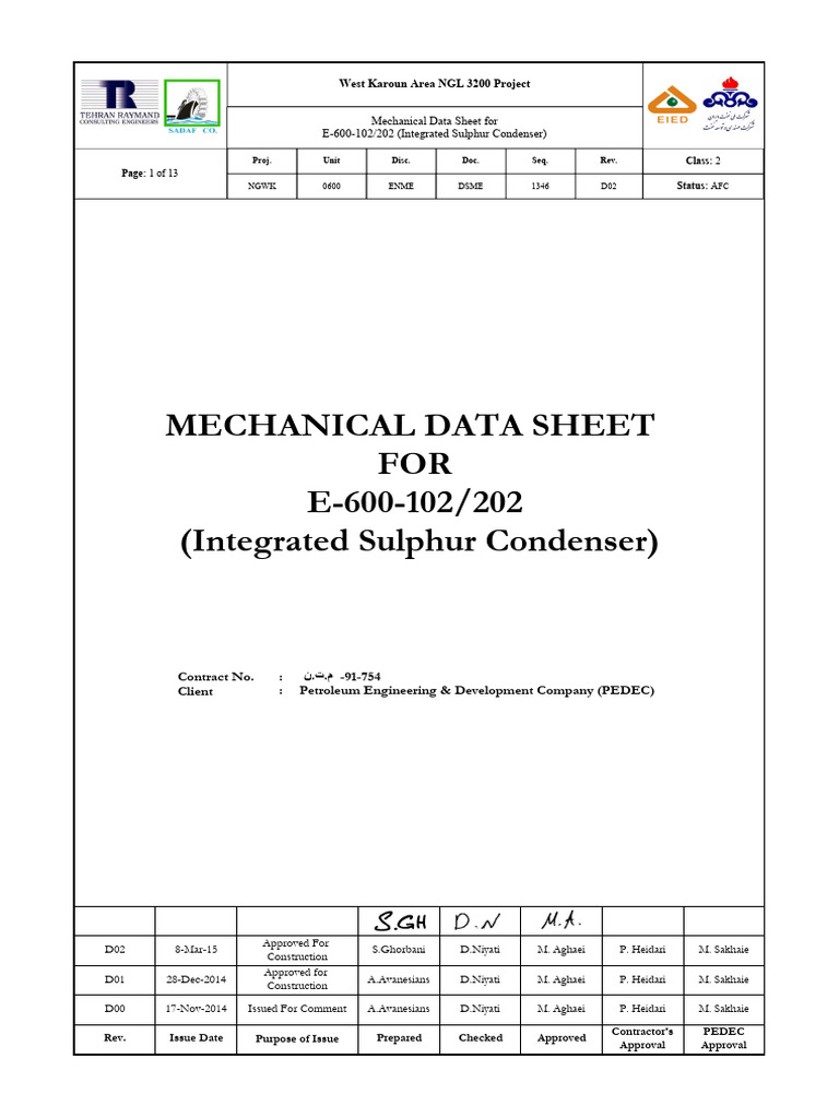 NGWK-0600-ENME-DSME-1346-D02 | PDF | Liquids | Heat Transfer