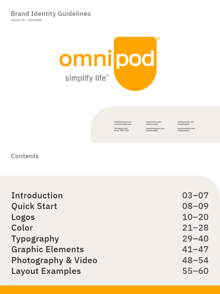 Omnipod 2020 | PDF | Sans Serif | Typefaces