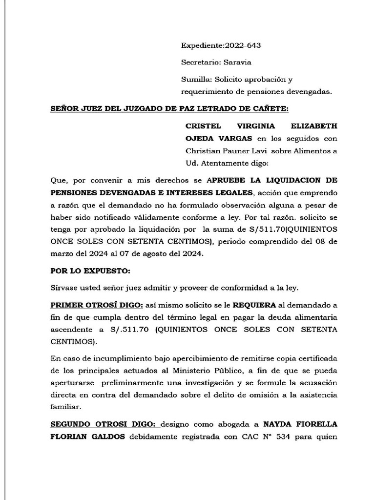 Cristel aprobación | PDF