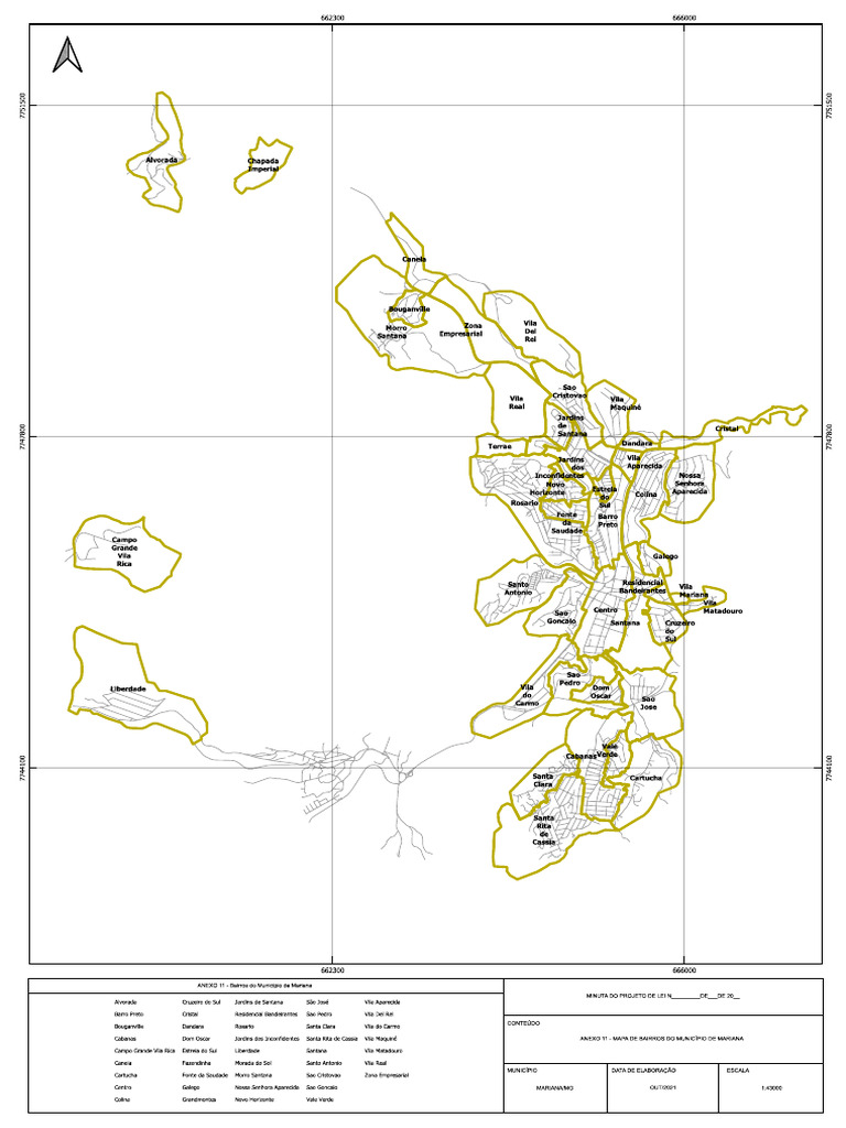 ANEXO 11 Mapa de Bairros | PDF