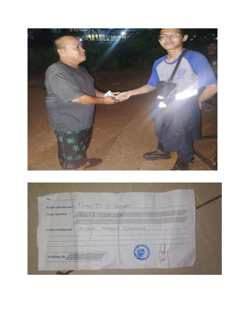 bukti nota dan foto | PDF