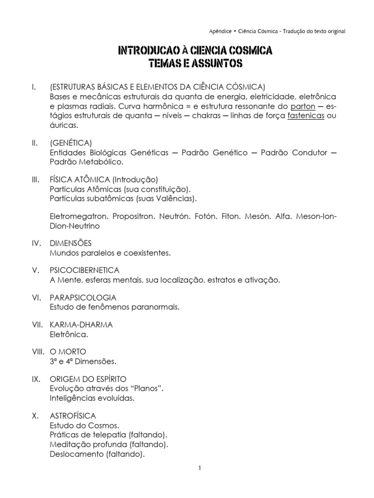 Ci ncia C smica (apostila de estudo de Enrique Castillo Rinc n) - CHC 2 - Ap ndice (Parte 1 de 2 ...