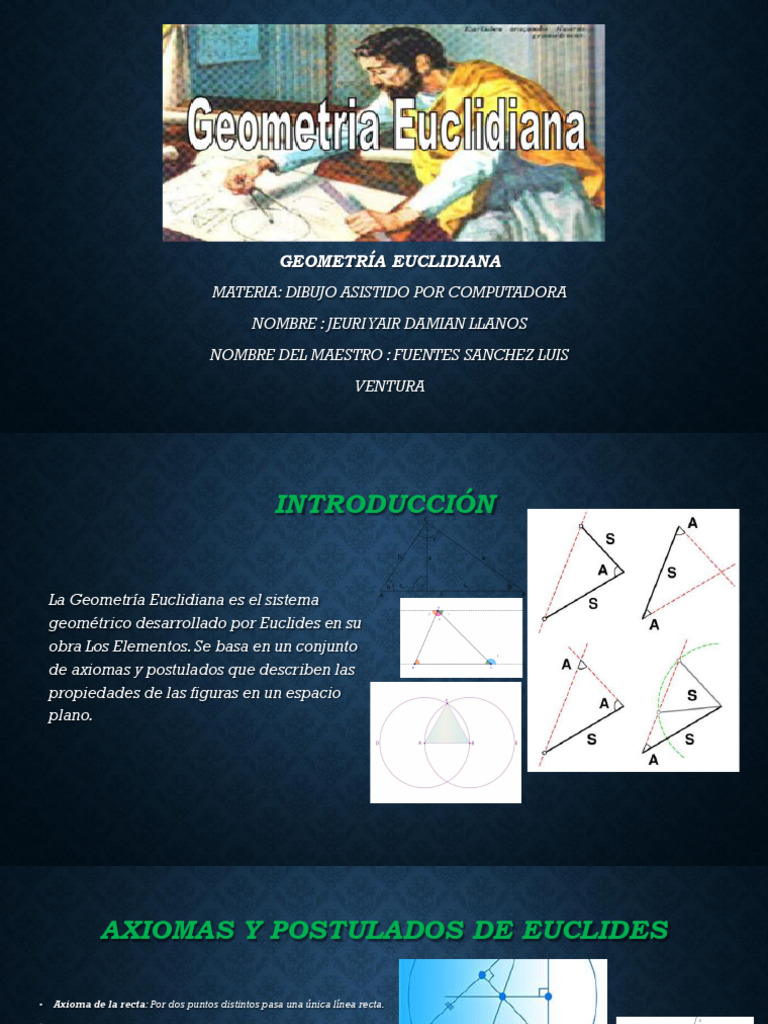 Geometría Euclidiana | PDF