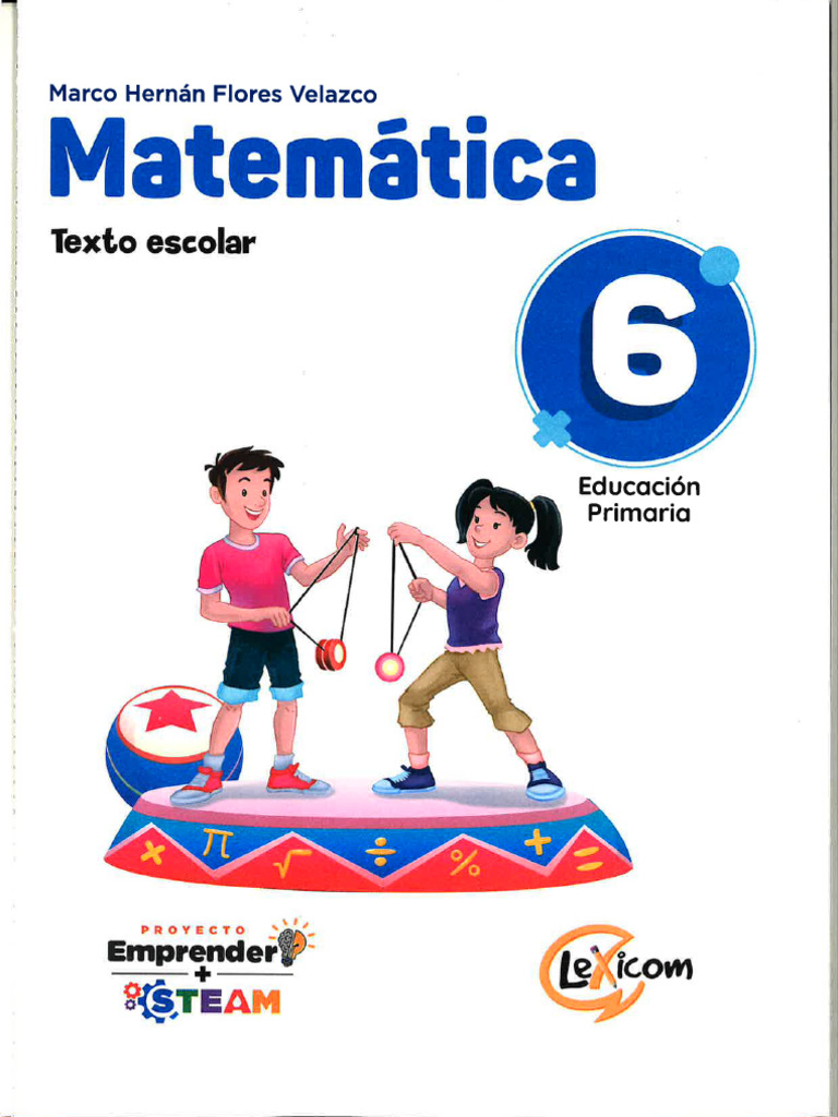 Texto Escolar 6 Mate..... | PDF