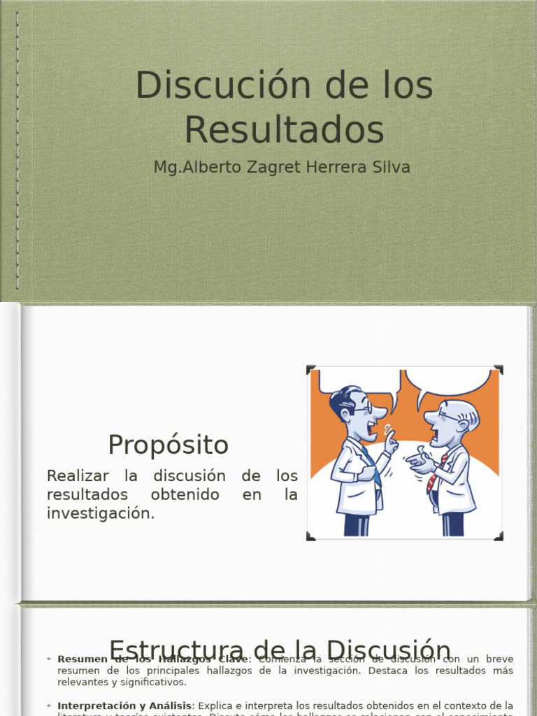 Discusión de Resultados de Investigación | PDF | Science | Cognición
