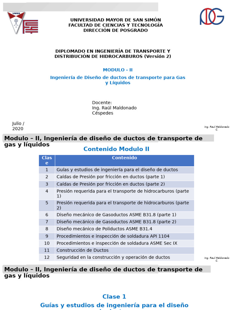 Guías y Estudios de Ingeniería para El Diseño de Ductos | PDF | Tubería (transporte de fluidos ...