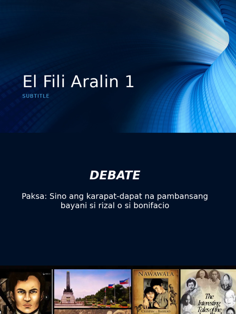 El Fili Aralin 1 | PDF