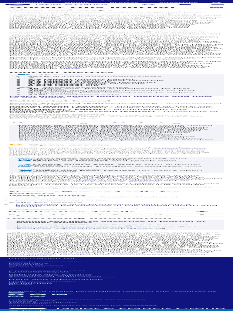 Learn About Journal of Gender Studies | PDF | Open Access | Academic ...