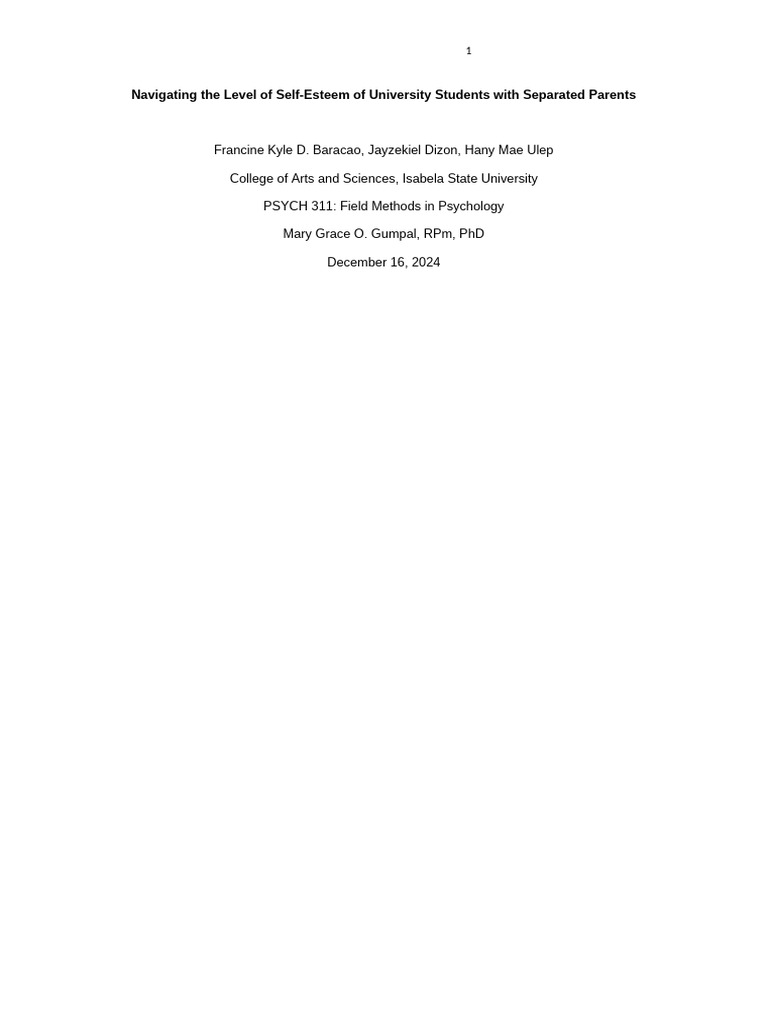 Transcript | PDF | Psychological Resilience | Self Esteem
