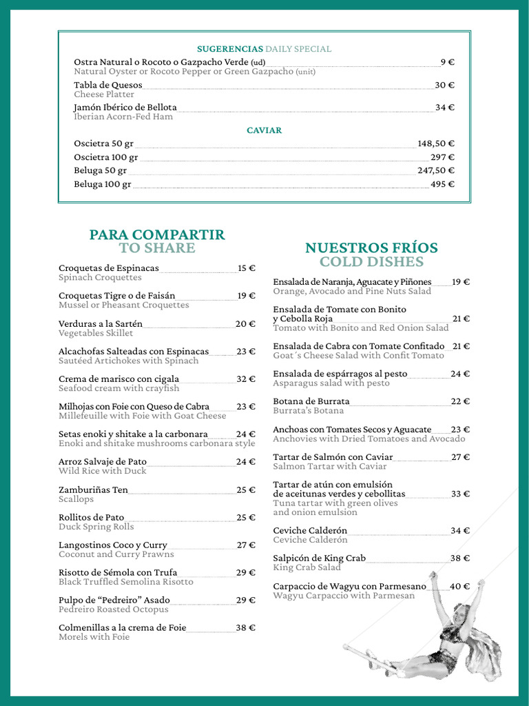 CartaGeneral TCT | PDF | ensalada | Alimentos