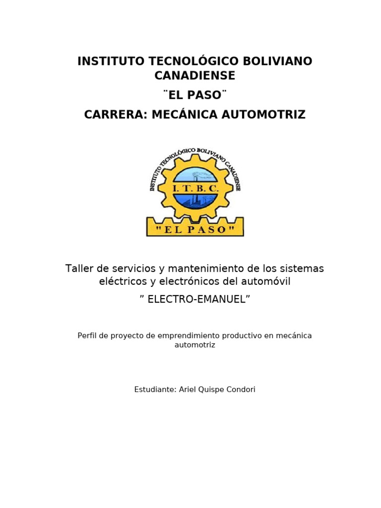 Proyecto Terminado | PDF | Iniciativa empresarial | Business