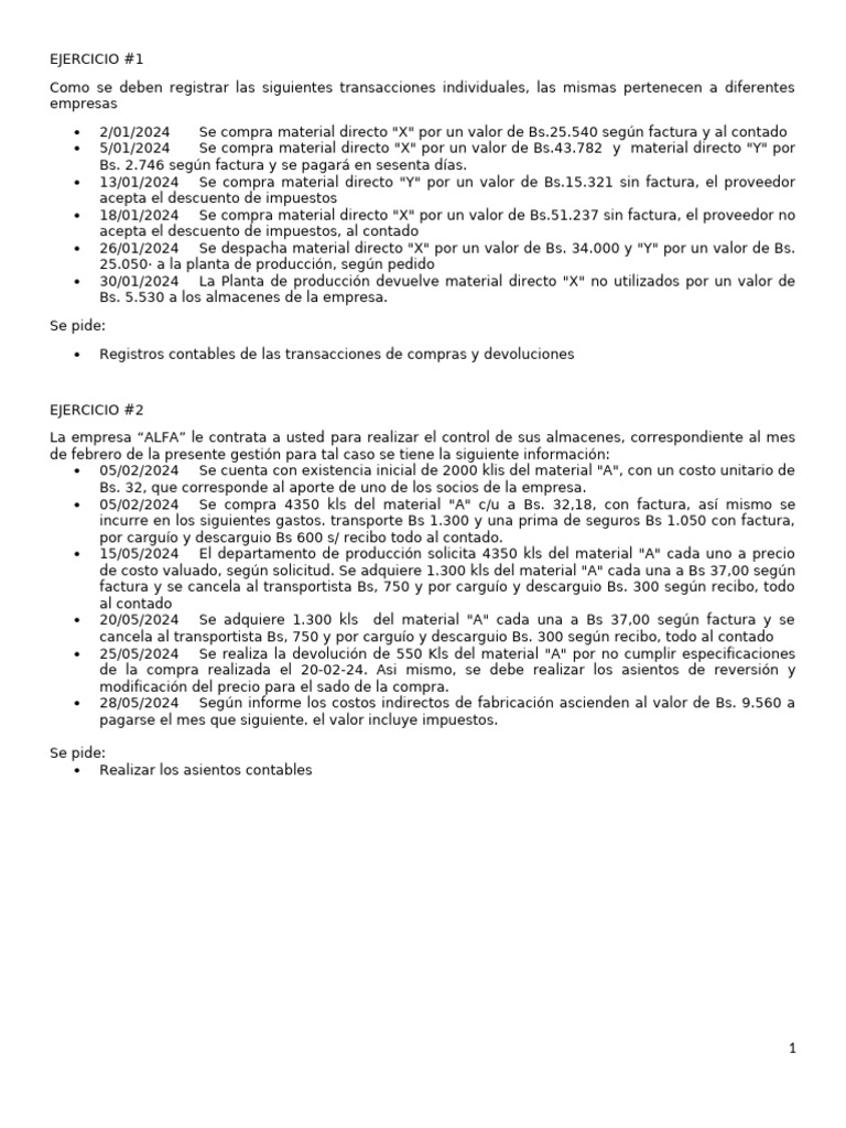 Caratula Monin | PDF | Factura | Economias