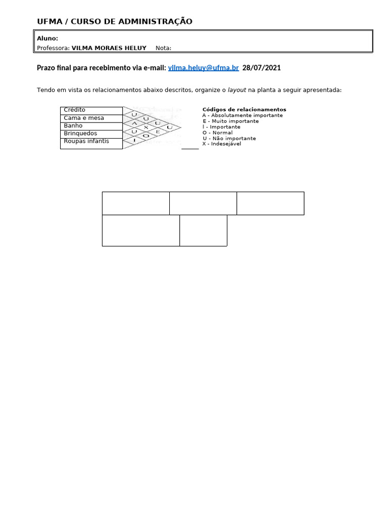 Exercício Layout | PDF
