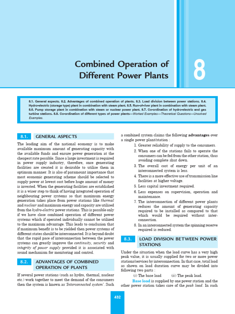Unit-Iv Ppe Notes (Part-I) | PDF | Power Station | Hydroelectricity