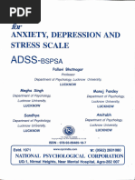 MSPSS Scale Items and Scoring Guide | PDF | Mean | Social Support