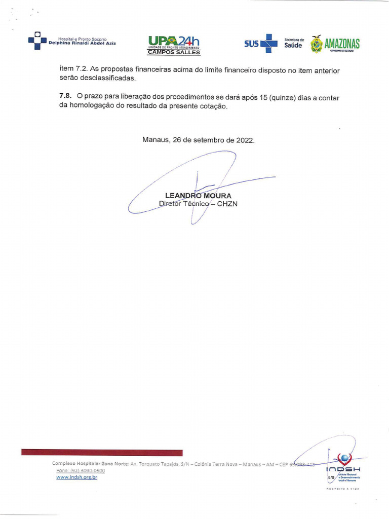 TERMO DE REFER NCIA ED 010 2022 DIAGNESTICO CARD ACO CATETERISMO CARD ...