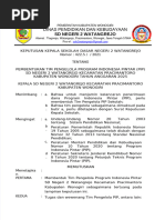 SK Tim Pengelola PIP | PDF