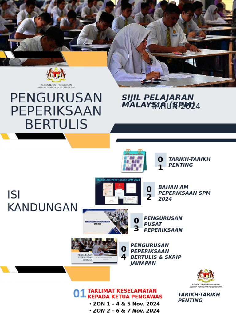 Terkini - Pengurusan Peperiksaan Bertulis | PDF