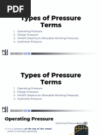MAWP and Pressure Definitions Explained | PDF | Liquids | Gas Technologies