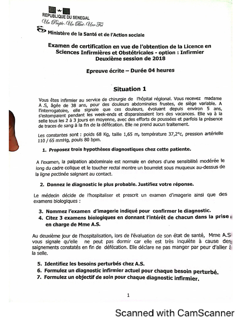 Examen Certification 2018 2éme Session | PDF
