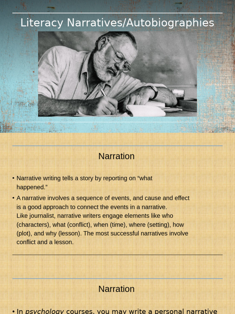 Literacy Narratives | PDF