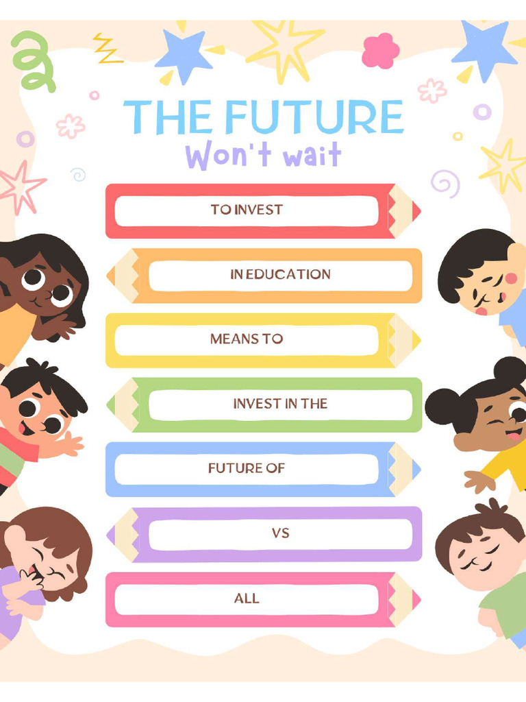 The Future Won't Wait | PDF