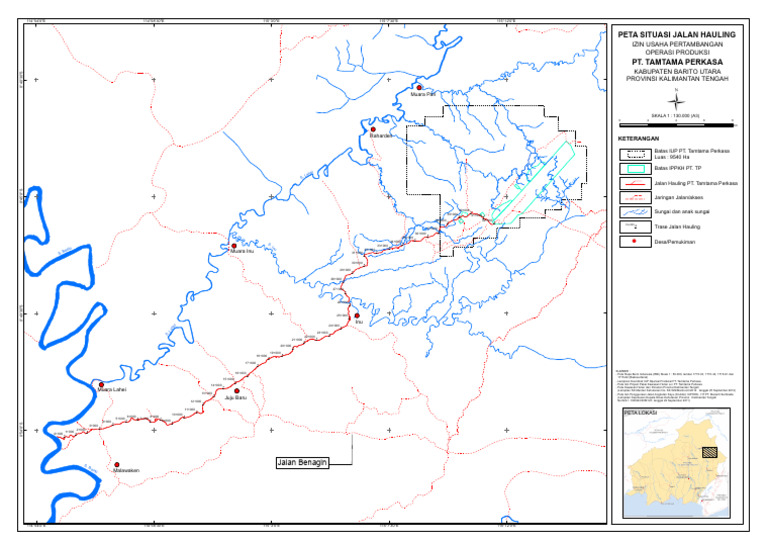 Situasi Jalan Hauling TP | PDF