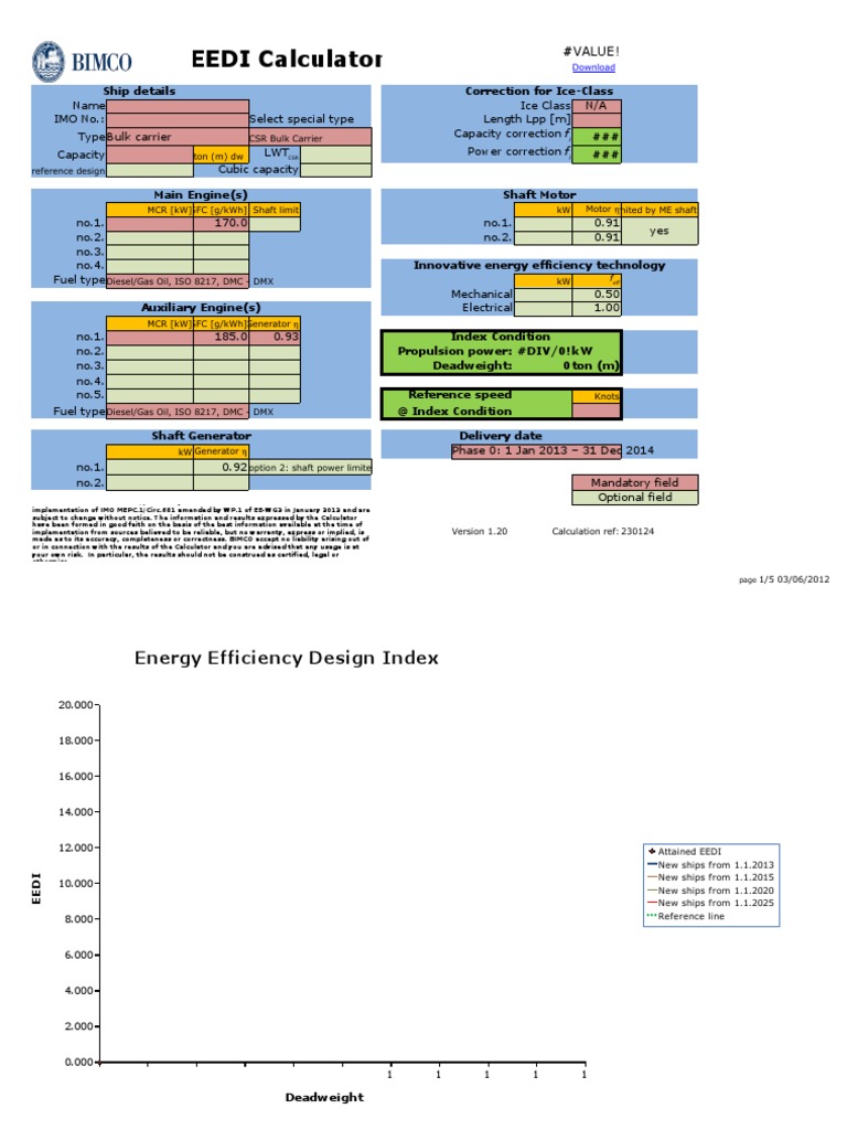 EEDI | PDF | Engines | Ships