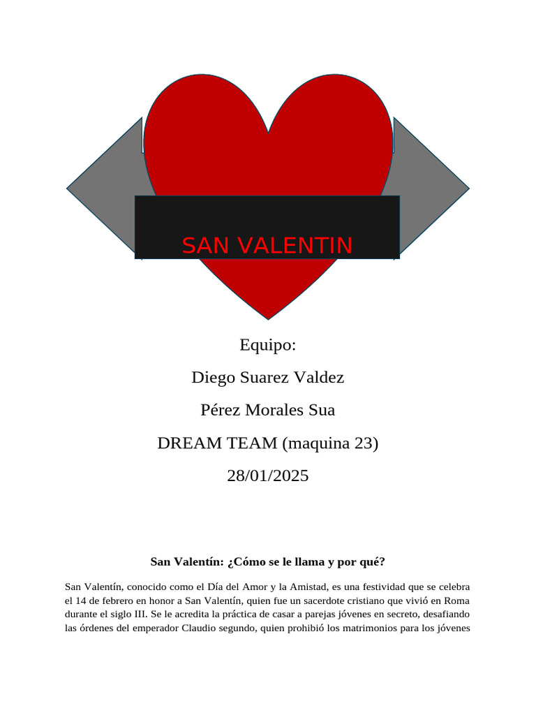 San Valentin BB | PDF