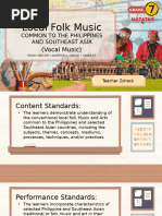 Q2 - LE - Music and Arts 7 - Lesson 2 - Week 2 | PDF