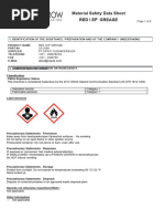 EP2 Grease Safety Data Sheet | PDF | Dangerous Goods | Toxicity