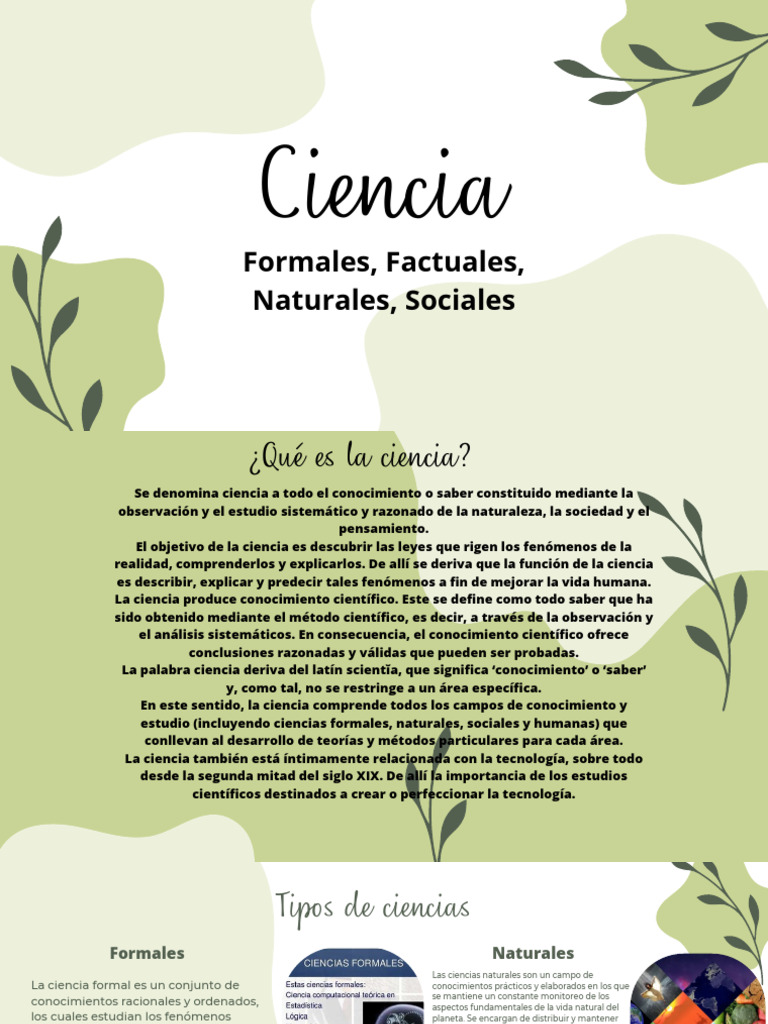 CIENCIA-Proyecto de Introduccion | PDF | Science | Conocimiento