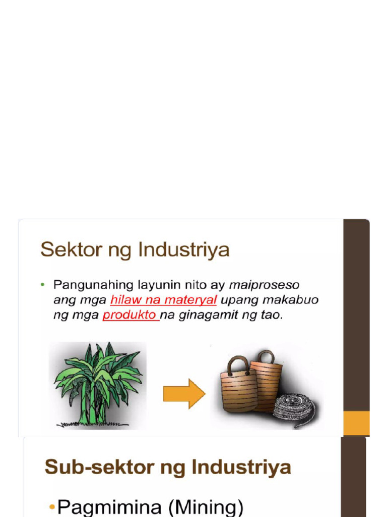 Sektor NG Industriya | PDF