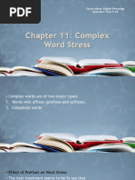 English Word Stress Rules With Exercises and Compound Adjectives | PDF ...